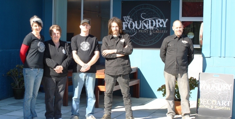 Business sign design Wellington printing brochures NZ Levin